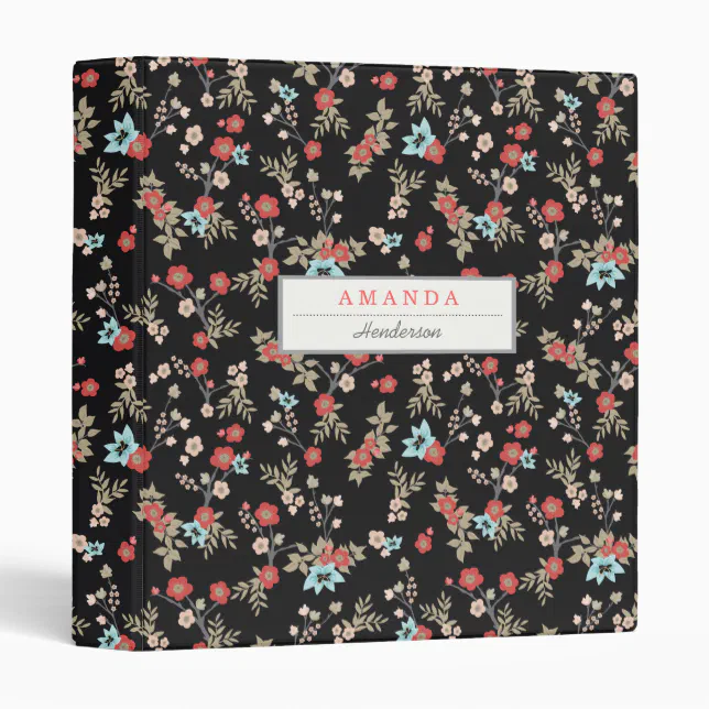Kimono Print Custom Binder | Zazzle