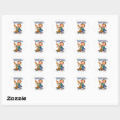 Kind David singing to God sticker page | Zazzle