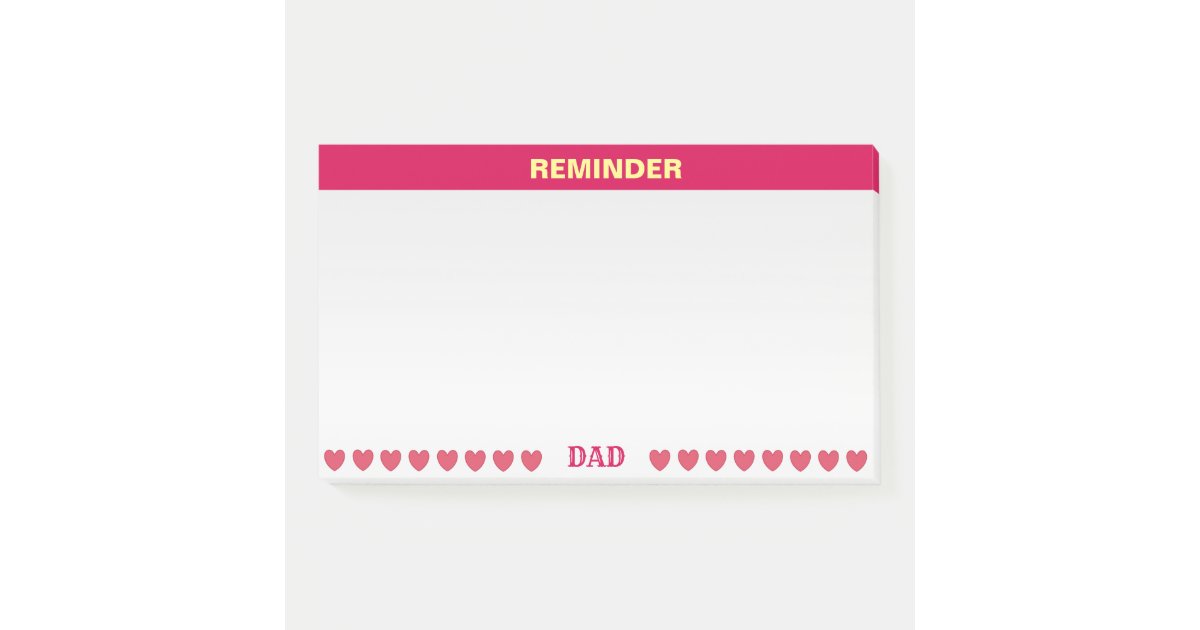 Kind/Gentle Reminder Post-it Notes | Zazzle