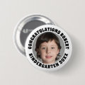 Kindergarten Graduate Congratulations Photo Button | Zazzle