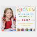 Kindergarten graduate custom photography sign | Zazzle