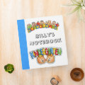 kindergarten Notebook Binder | Zazzle