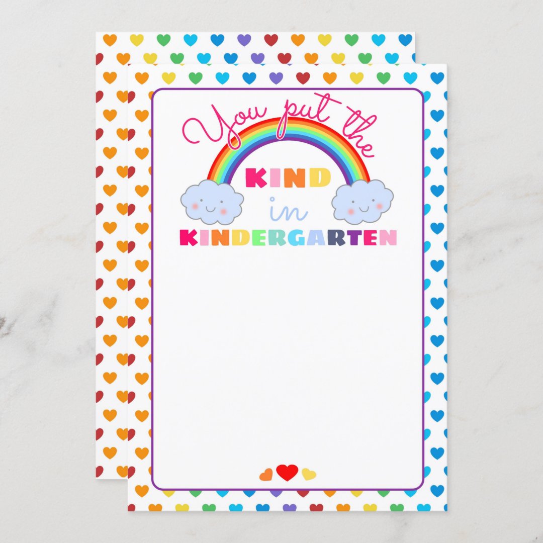 kindergarten Teacher appreciation gift CARD HOLDER | Zazzle