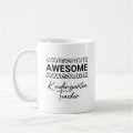 Kindergarten Teacher Elementary Back to School Coffee Mug | Zazzle