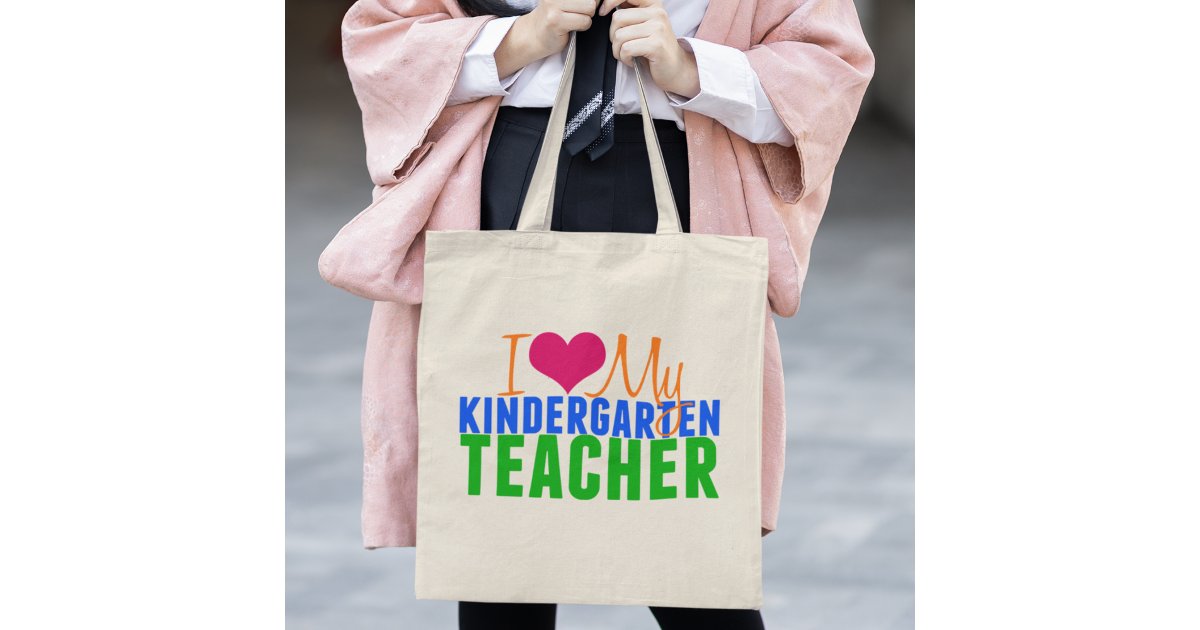 Kindergarten Teacher Tote Bag | Zazzle