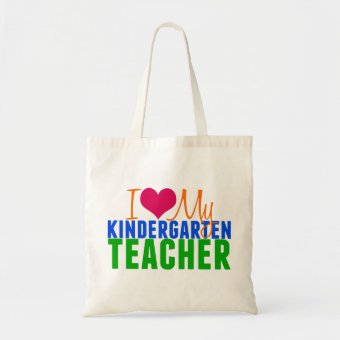 Kindergarten Teacher Tote Bag | Zazzle