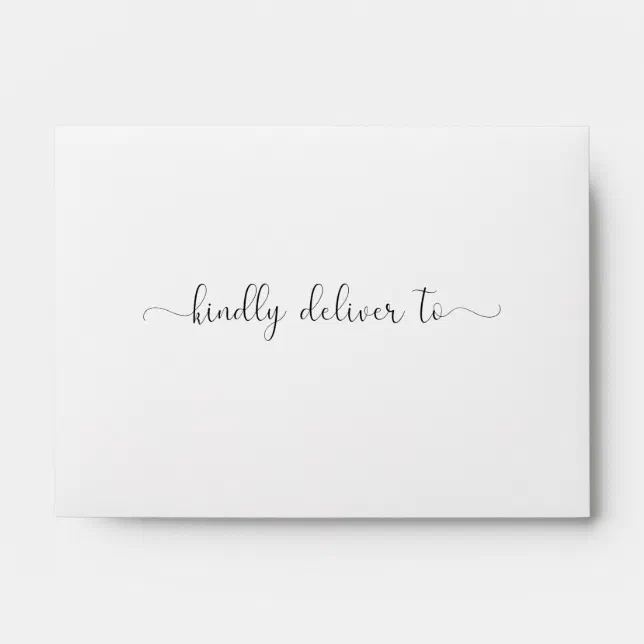 Kindly Deliver To | Envelope | Zazzle
