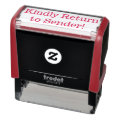 "Kindly Return to Sender!" Rubber Stamp | Zazzle