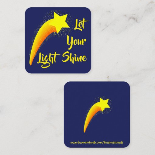 Kindness Card: "Let Your Light Shine" Cards | Zazzle