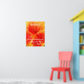 Kindness Inspirational Poster Quote Plato Hibiscus | Zazzle