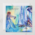 KING ARTHUR ,LADY OF THE LAKE AND EXCALIBUR gold Invitation | Zazzle