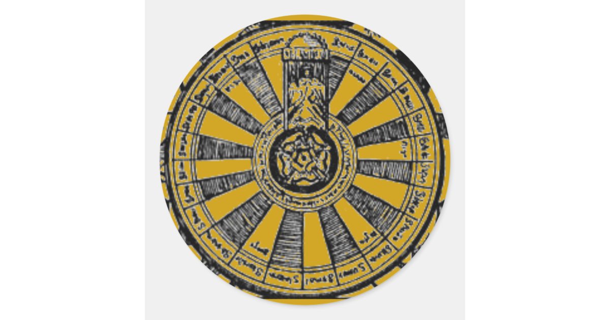 King Arthur's Round Table Sticker | Zazzle