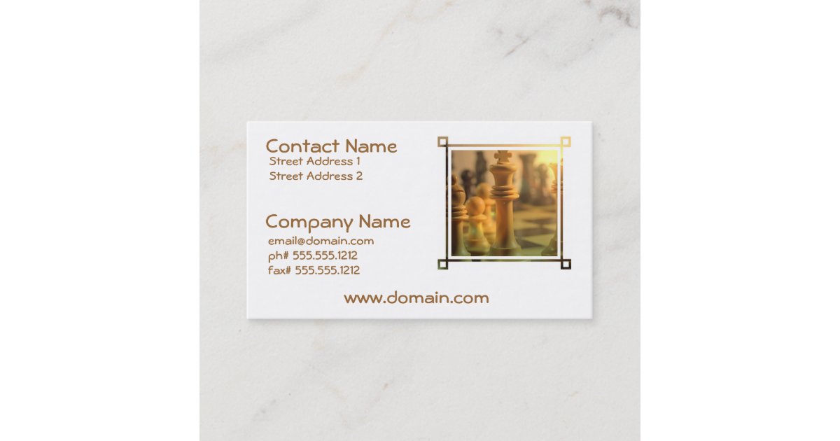 King Business Card | Zazzle