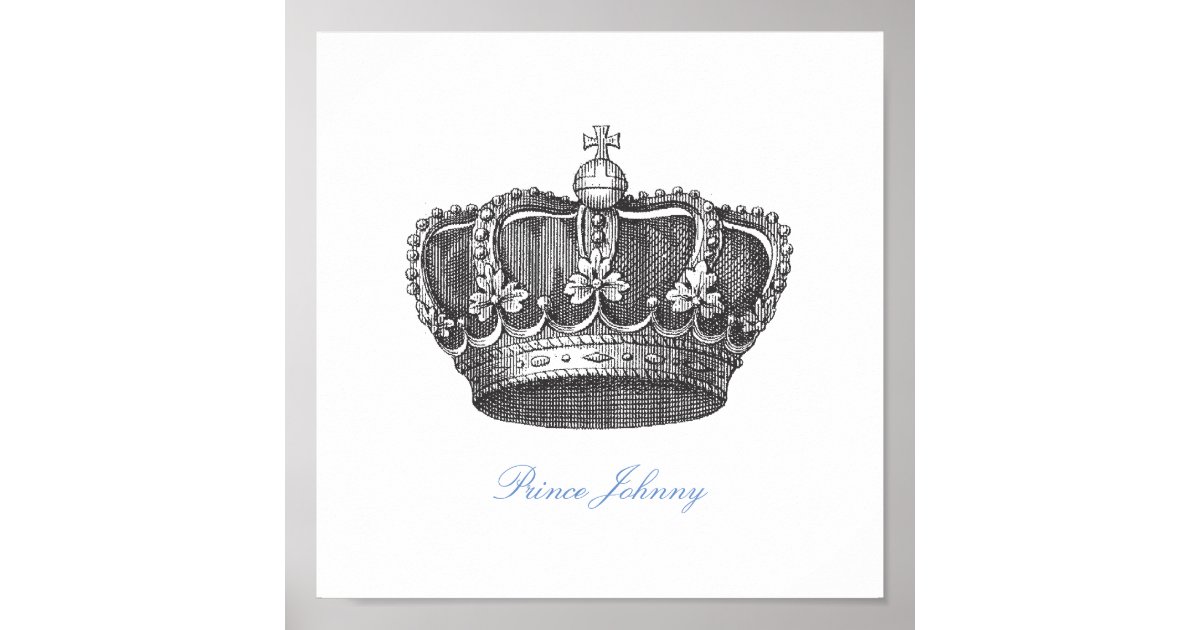 King Crown Poster | Zazzle