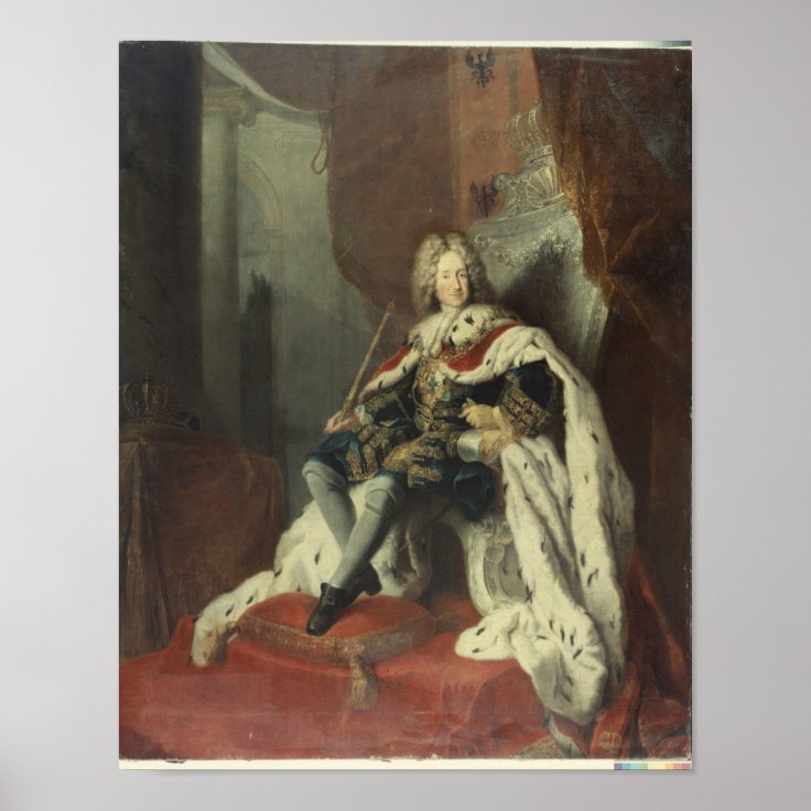 King Frederick I of Prussia Poster | Zazzle