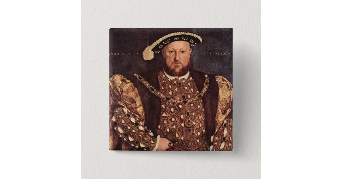 King Henry VIII Button | Zazzle