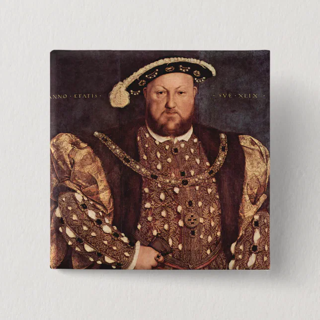 King Henry VIII Button | Zazzle