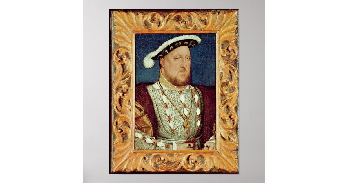King Henry VIII Poster | Zazzle