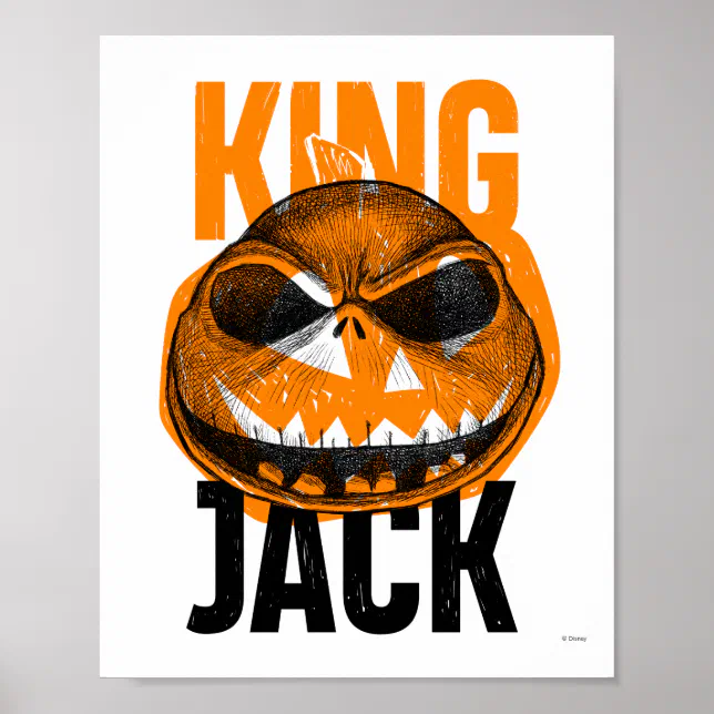 King Jack Skellington Poster | Zazzle