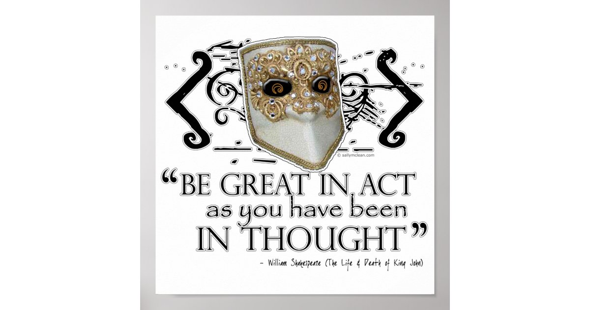 King John Quote Poster | Zazzle