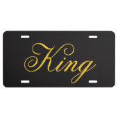 King License Plate | Zazzle