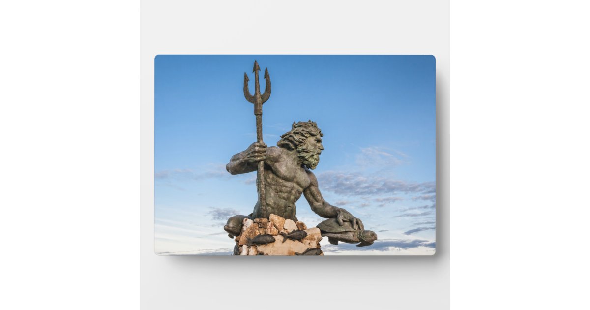 King Neptune Plaque | Zazzle