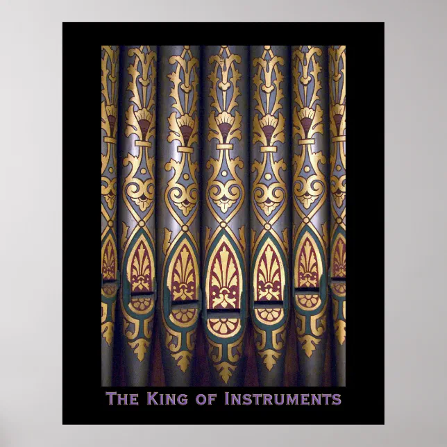 King of Instruments poster | Zazzle