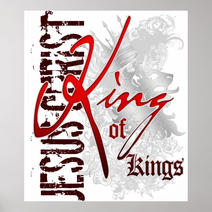 King of Kings Canvas Poster | Zazzle