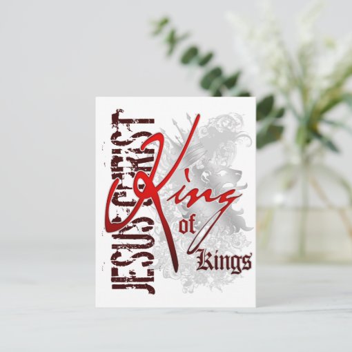 King of Kings Postcard | Zazzle