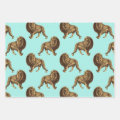 King of the Jungle Lion Wrapping Paper Sheets | Zazzle