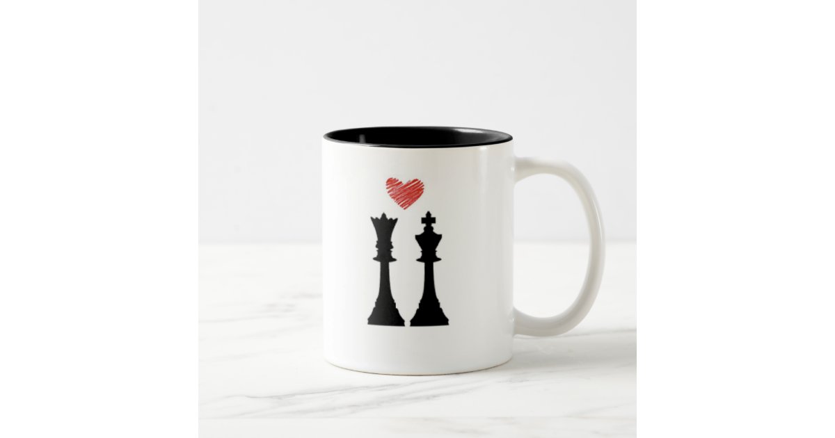 King & Queen Chess Mug | Zazzle