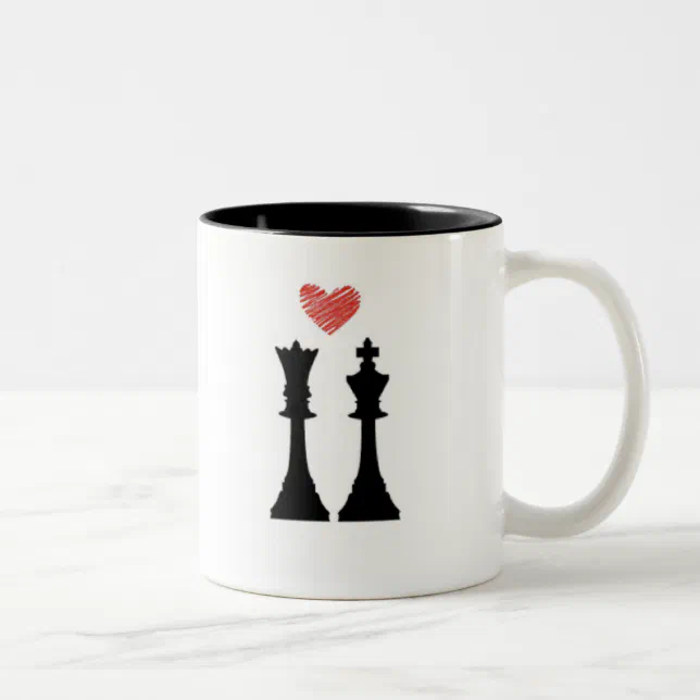 King & Queen Chess Mug | Zazzle