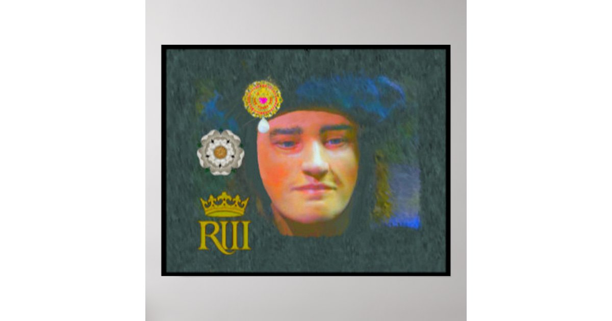 King Richard III portrait Poster | Zazzle