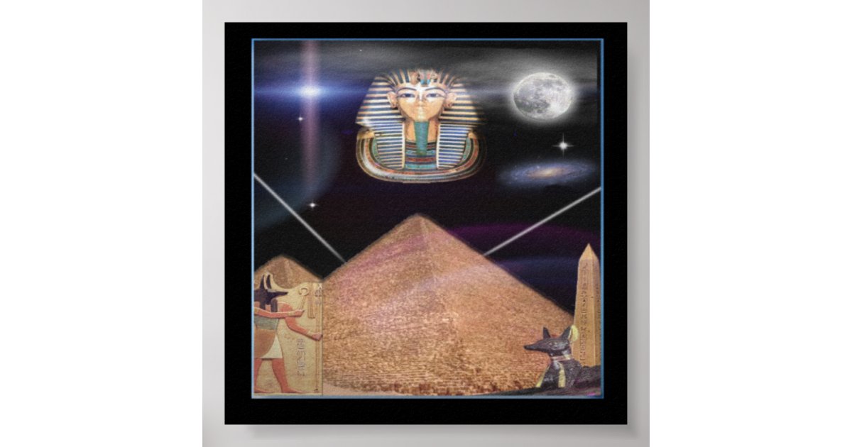King tut art poster | Zazzle