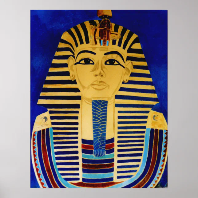 King Tut Tutankhamun Ancient Egypt Art Print | Zazzle