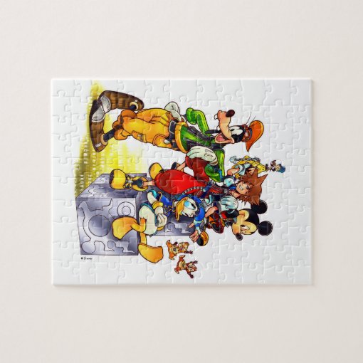 Kingdom Hearts: coded | Group Key Art Jigsaw Puzzle | Zazzle