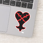 Kingdom Hearts | Emblem Heartless Symbol Fabric | Zazzle