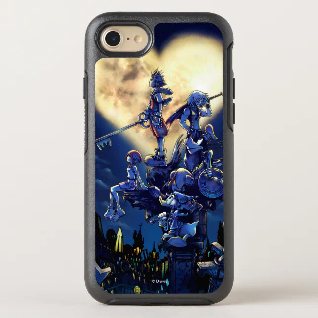 Kingdom Hearts | Heart Moon Box Art Otterbox iPhone Case | Zazzle