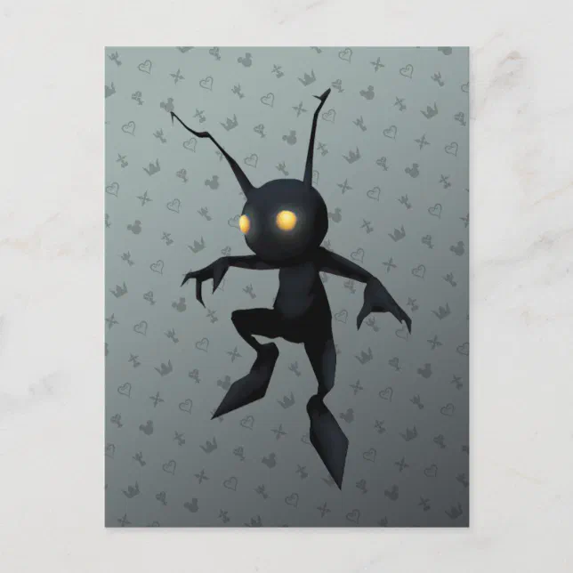 Kingdom Hearts | Heartless Shadow Postcard | Zazzle