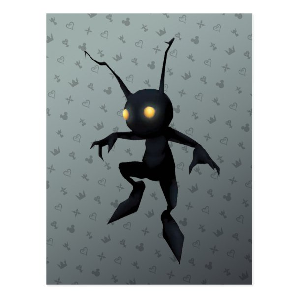 Kingdom Hearts | Heartless Shadow Fabric | Zazzle.com