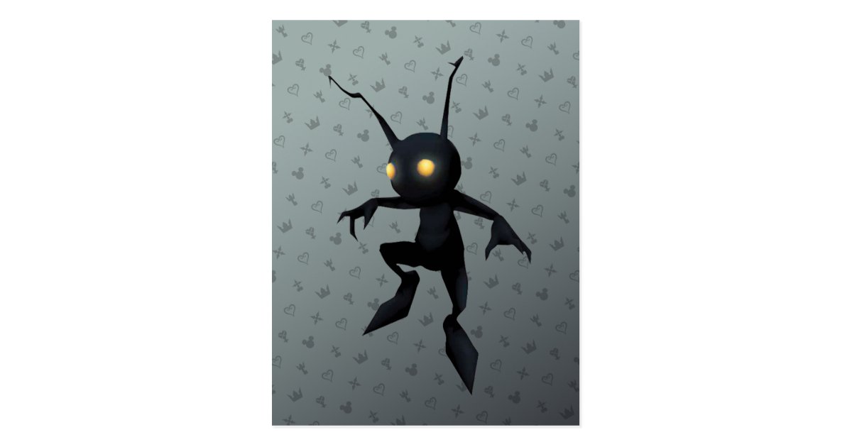 Kingdom Hearts | Heartless Shadow Postcard | Zazzle.com