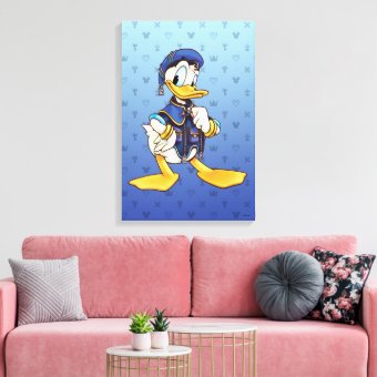 Kingdom Hearts | Royal Magician Donald Duck Canvas Print | Zazzle