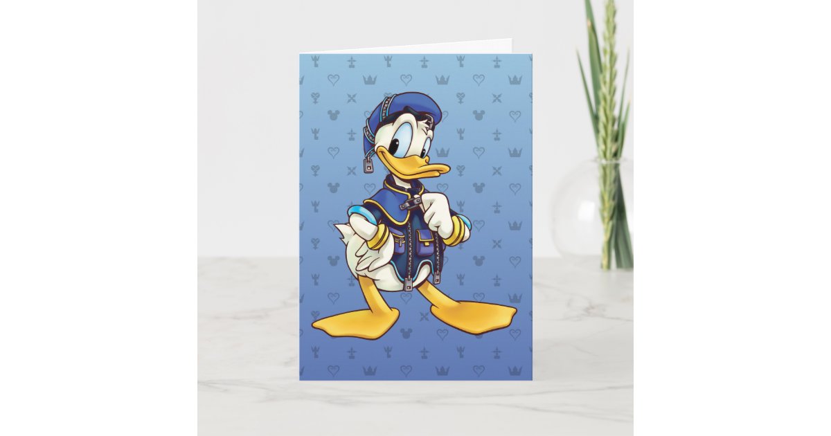Kingdom Hearts | Royal Magician Donald Duck Card | Zazzle