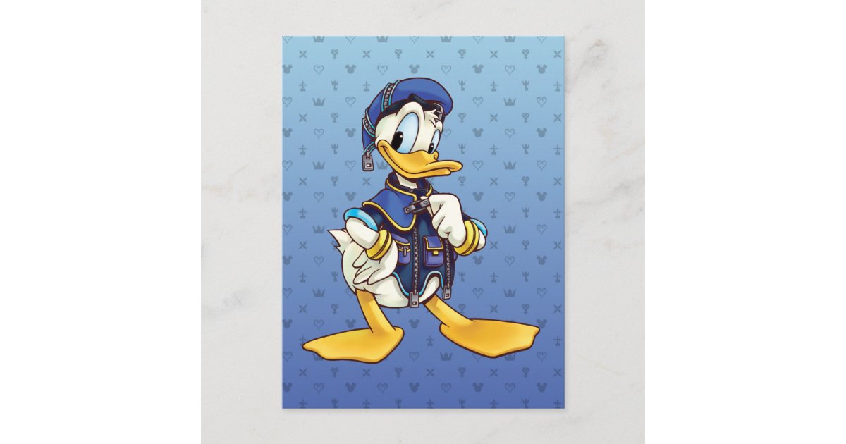 Kingdom Hearts | Royal Magician Donald Duck Postcard | Zazzle