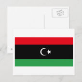 Kingdom of Libya Flag (1951-1969) Postcard | Zazzle
