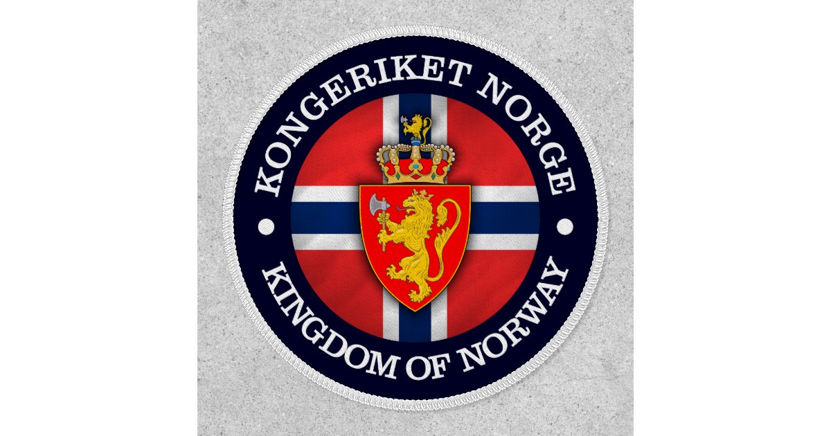 Kingdom of Norway Patch | Zazzle