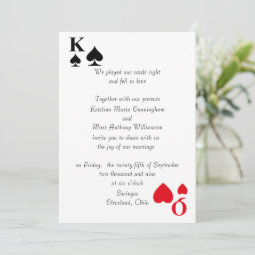 Kings & Queens Wedding Invitation (3) | Zazzle