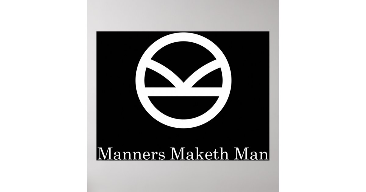 Kingsman Secret Service - Manners Maketh Man Poster | Zazzle