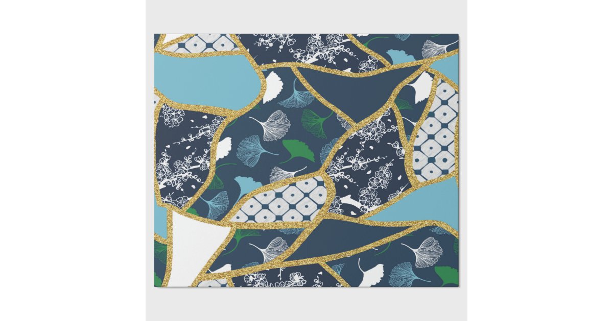 Kintsugi wrapping paper | Zazzle