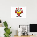 Kirk Family Crest Coat of Arms Poster | Zazzle